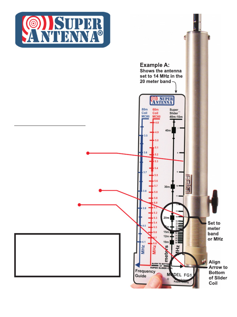 Super Antenna MP1 Setup Guide | PDF