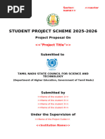 DBT Project Proposal Proforma PDF | PDF | Biotechnology | Business