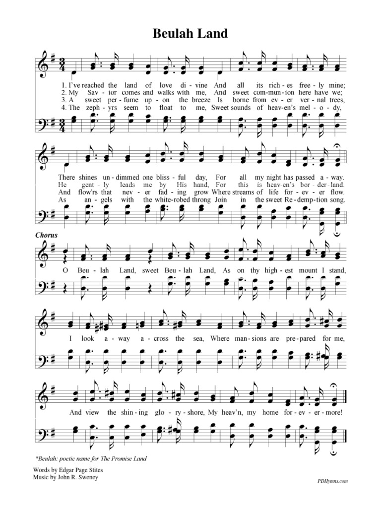 Beulah Land | PDF