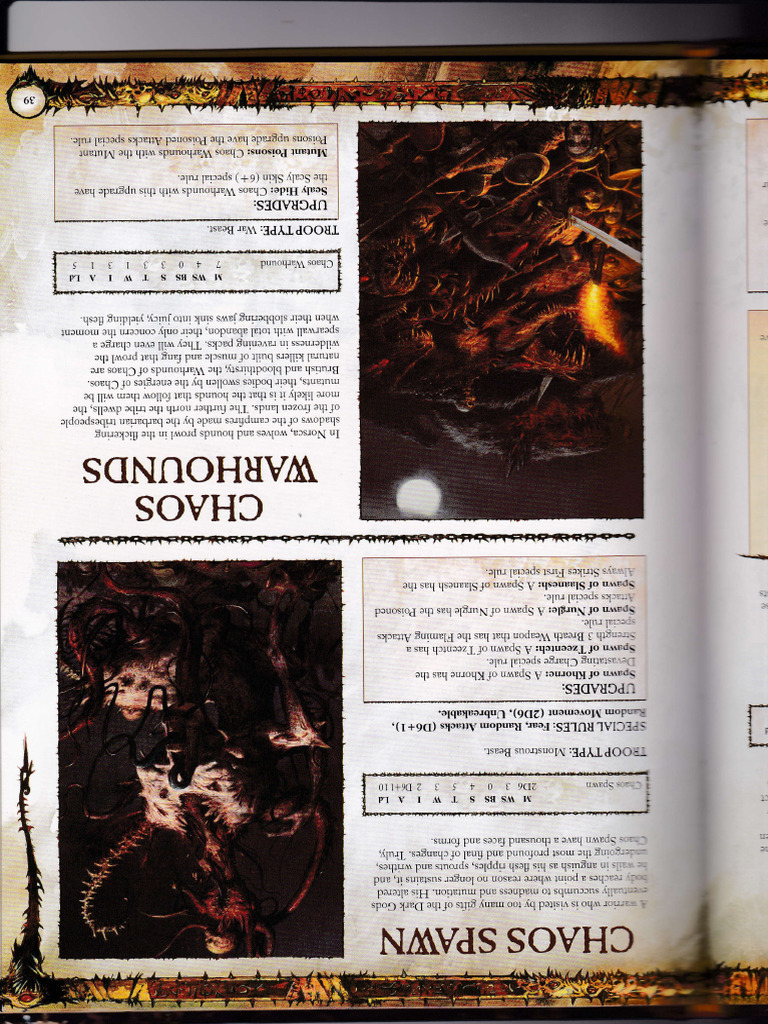 Spawn and Warhounds | PDF