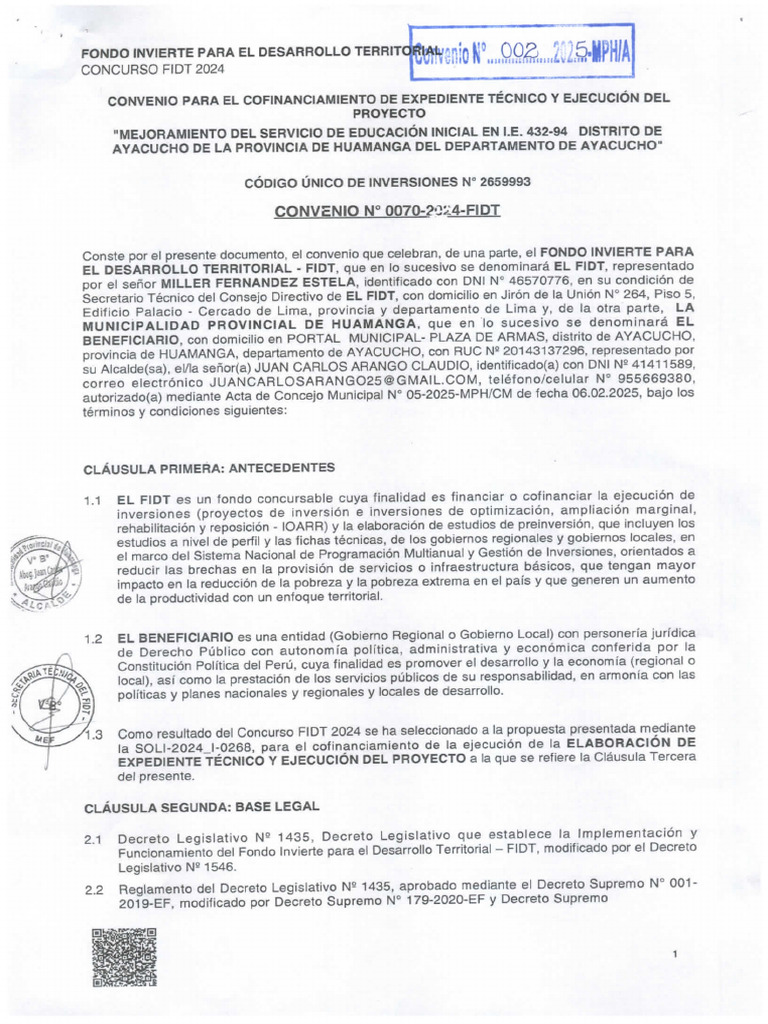 Conve 002 11032025 | PDF