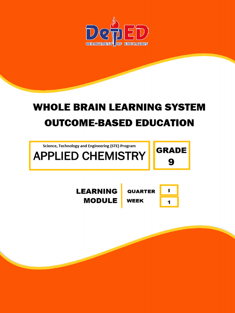 Organic Chemistry Module for Grade 9 | PDF | Chemical Compounds ...