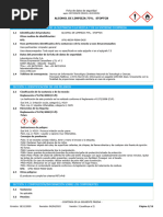 Ficha de Seguridad del Reactivo de Biuret | PDF | Toxicidad | Química