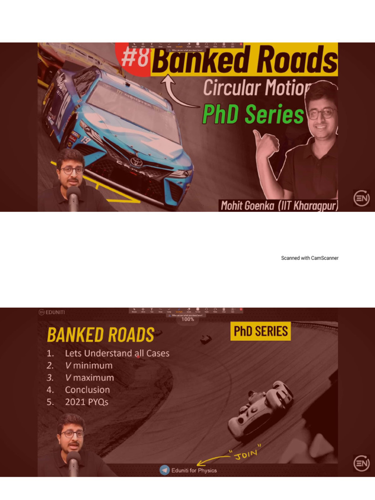 Banking of Road Eduniti | PDF