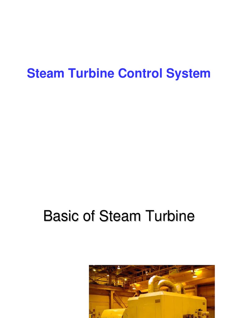 Steam Turbine Control System Overview | PDF