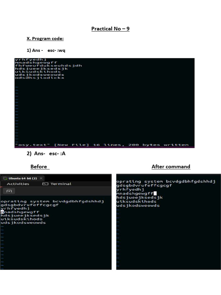 Practical No 9 Osy Manish | PDF