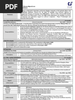 IIM CV Template | PDF