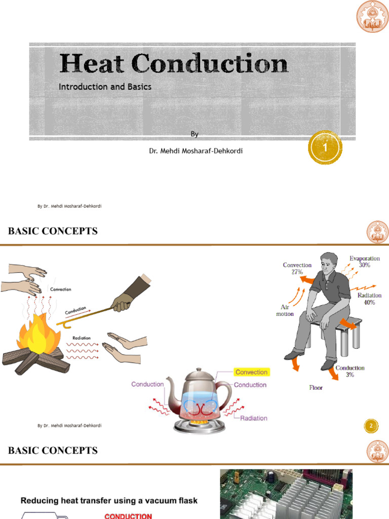 Heat Conduction - Basics - Part - 1 | PDF