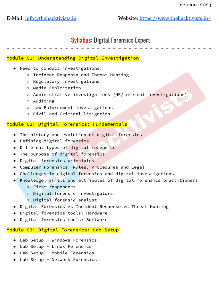 Digital Forensics Expert | PDF | Digital Forensics | Computer Forensics