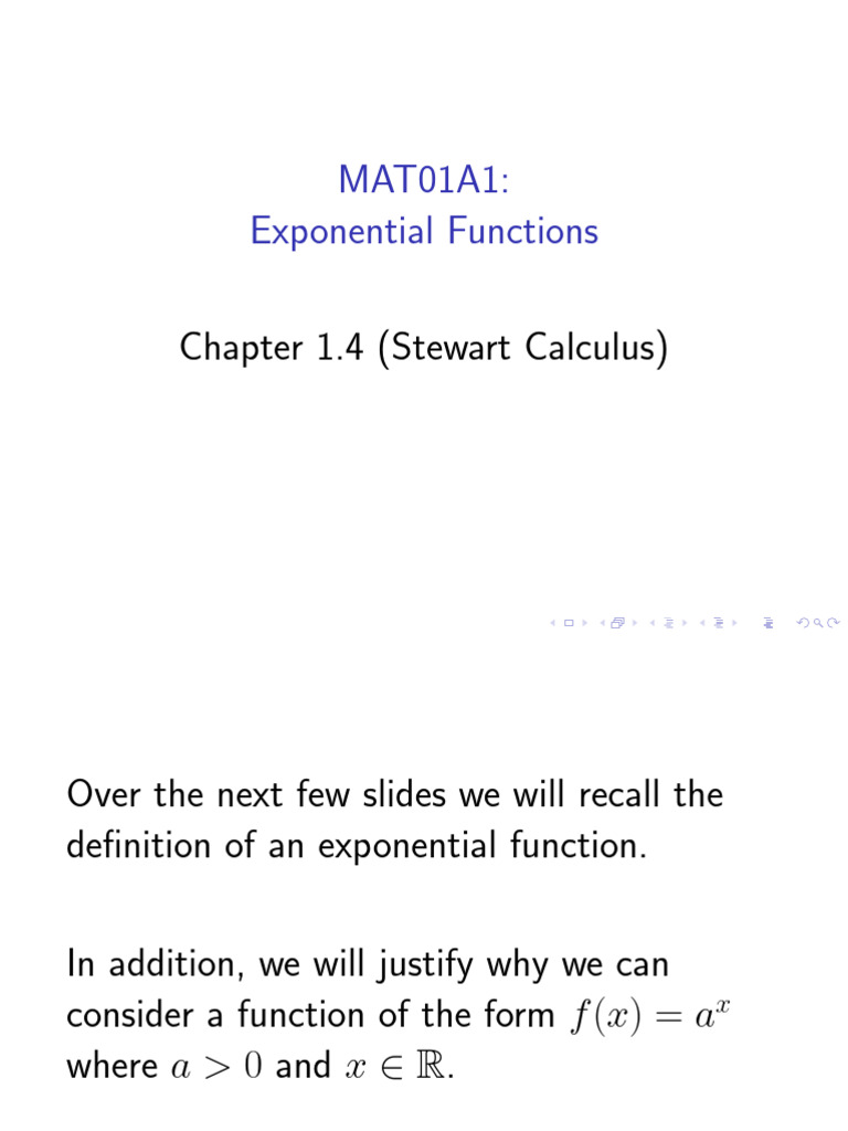 Understanding Exponential Functions | PDF | Function (Mathematics ...
