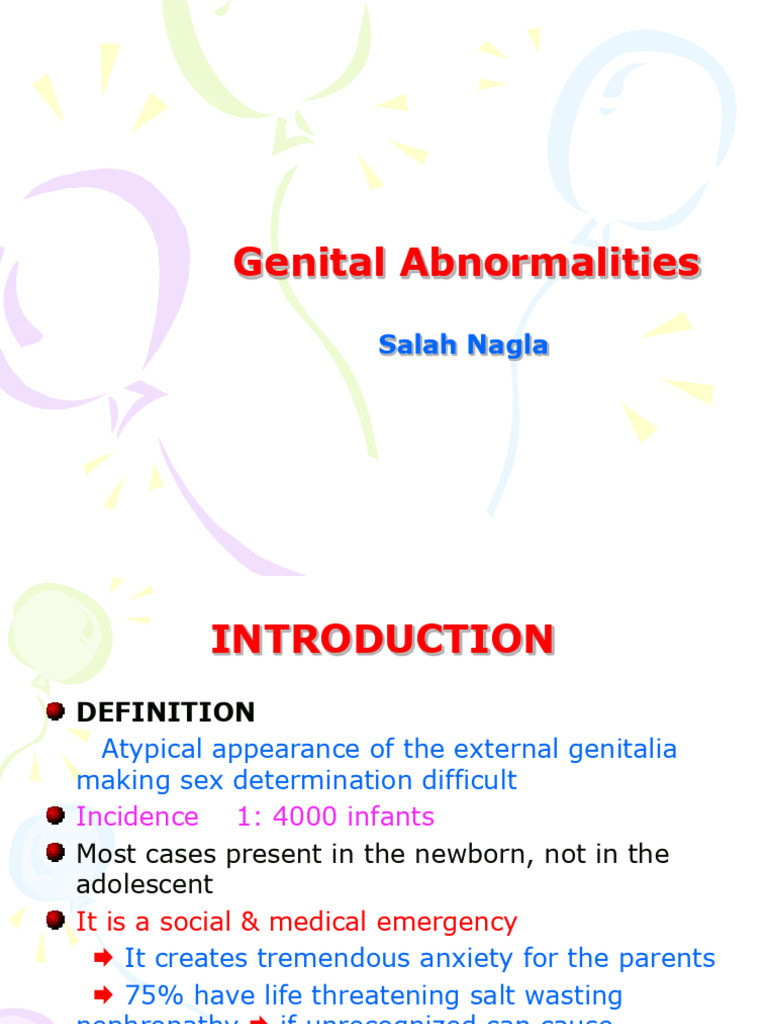 07 Genital Abnormalities Summarizes - 250627 - 202341 | PDF | Androgen ...