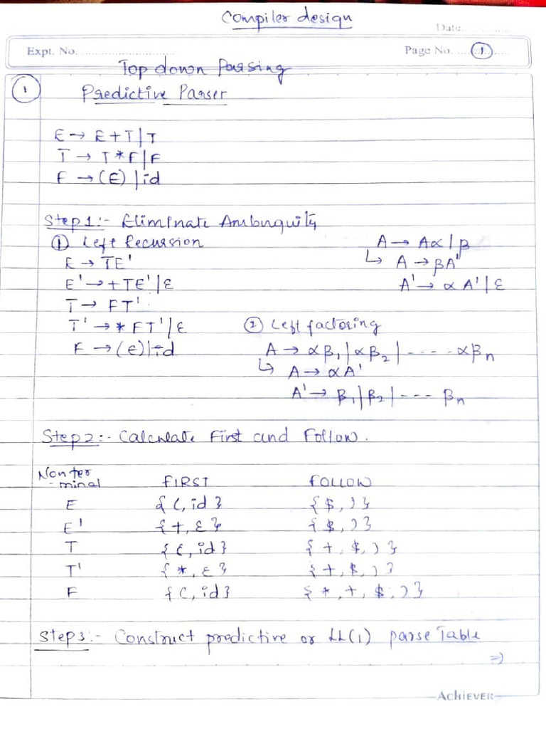Compiler 2 PDF Overview | PDF