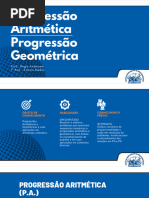 PA e PG: Conceitos e Exercícios | PDF