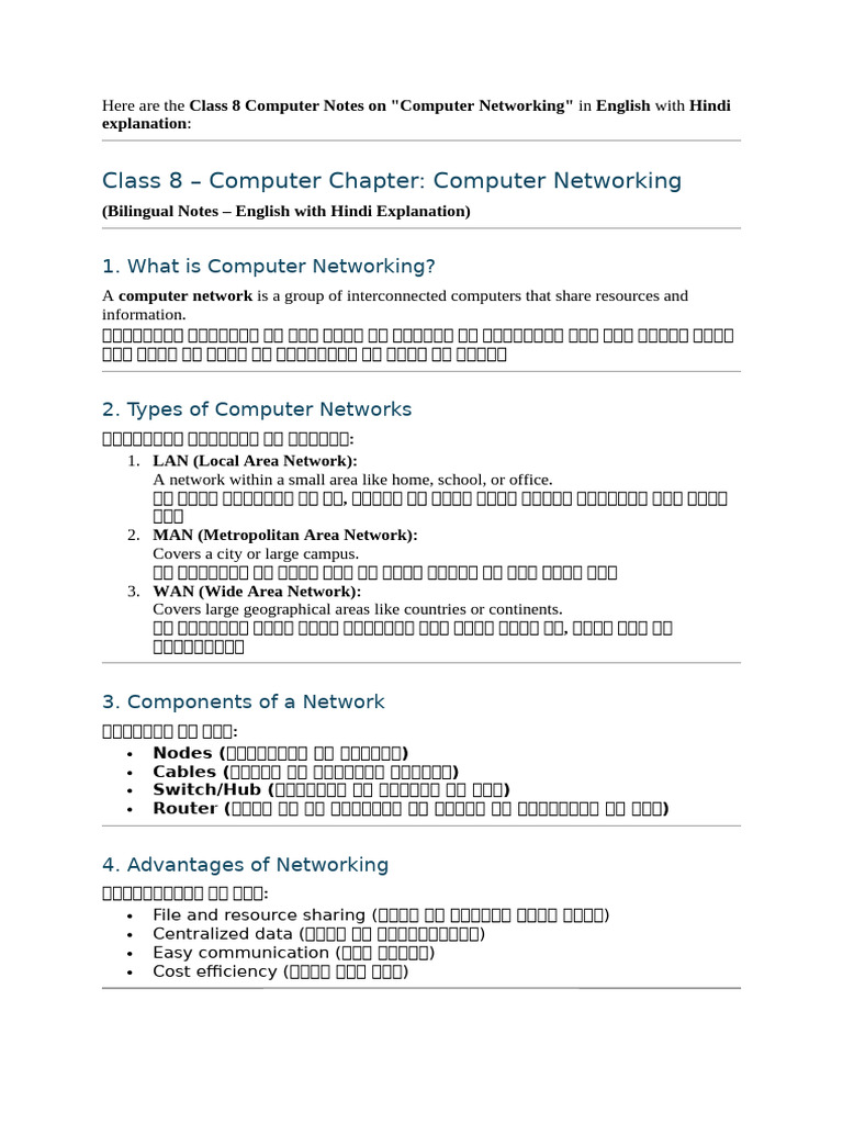 Class 8 1 St Chapter Pdf