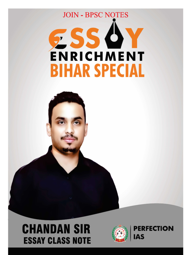 Essay Bihar Special by Perfection | PDF