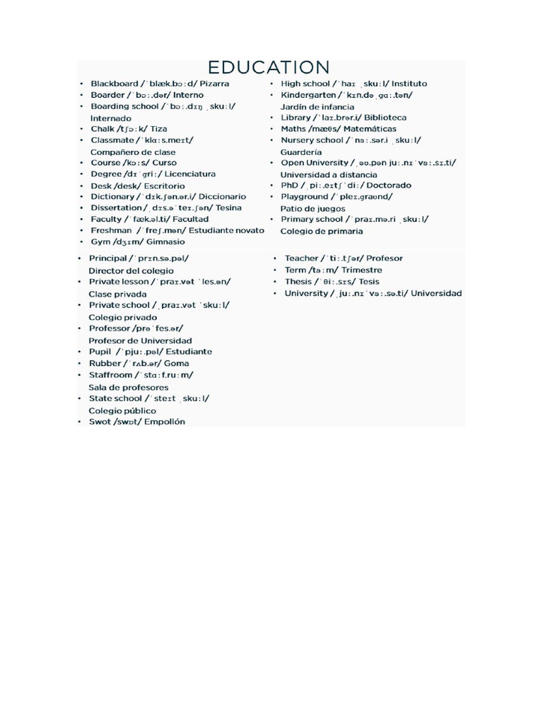 Education | PDF