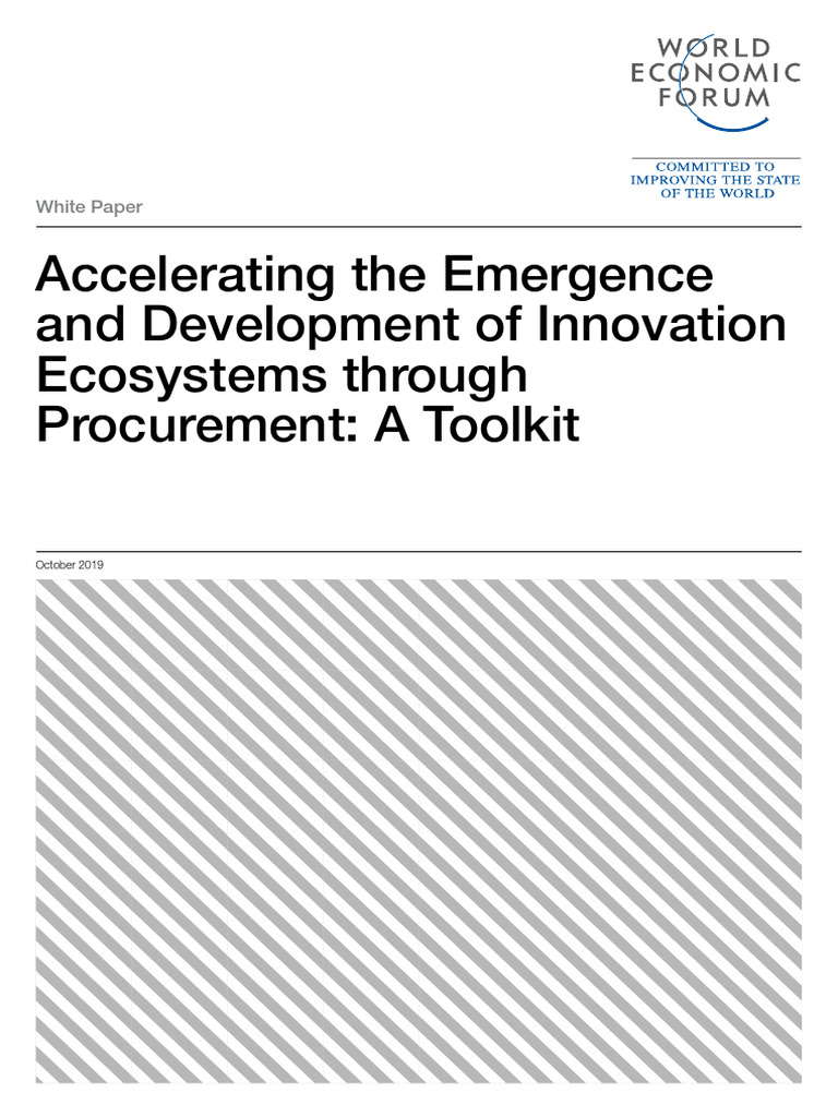 Procurement for Inclusive Innovation Ecosystems | PDF | Innovation ...