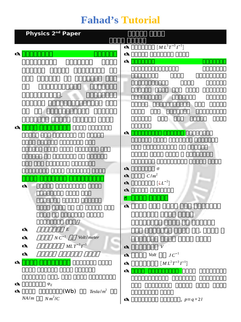 Static Electricity | PDF