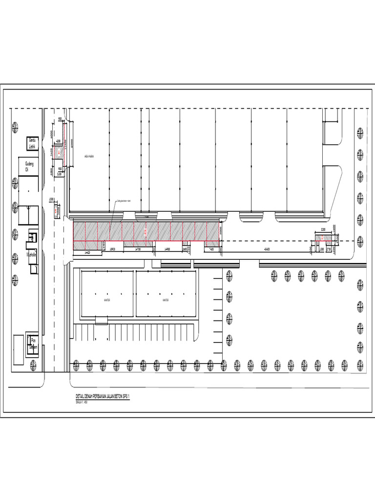 Rincian Biaya Perbaikan Jalan SPS1 Samping Kantor | PDF