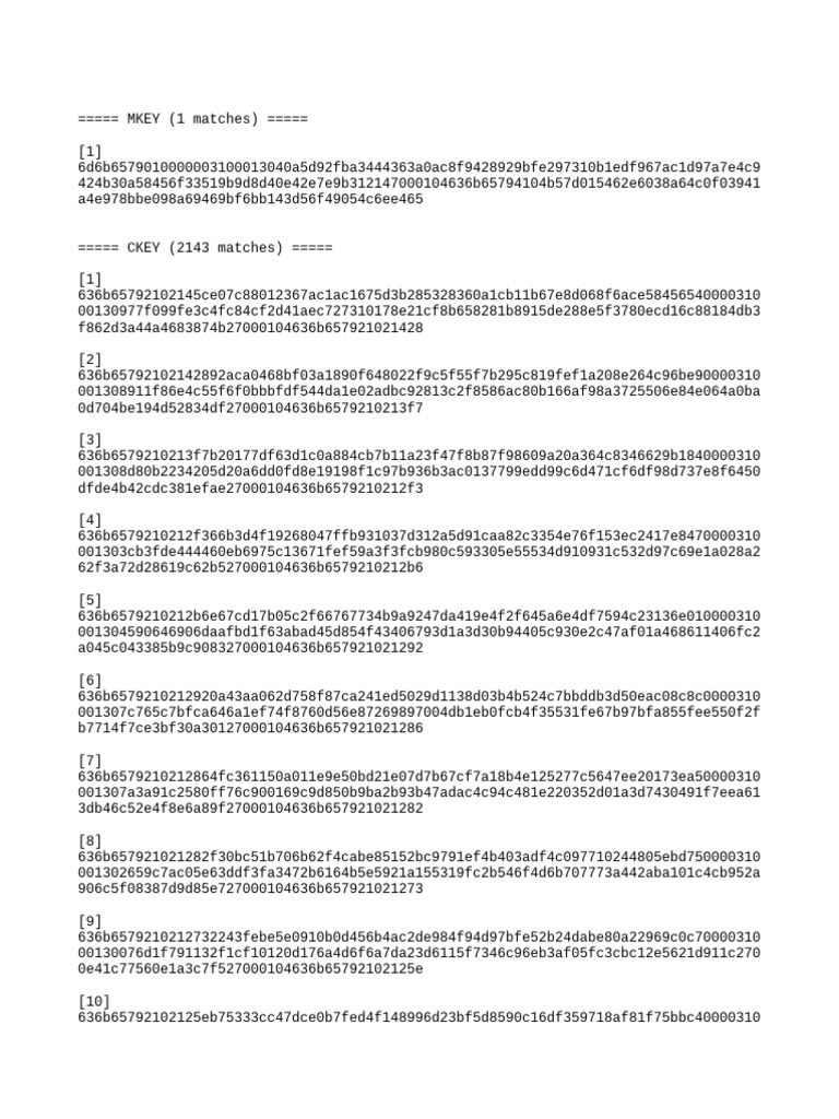 Wallet Extracted Segments | PDF