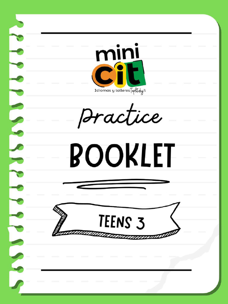 Practice Booklet - Teens 3 | PDF | Room | Kitchen