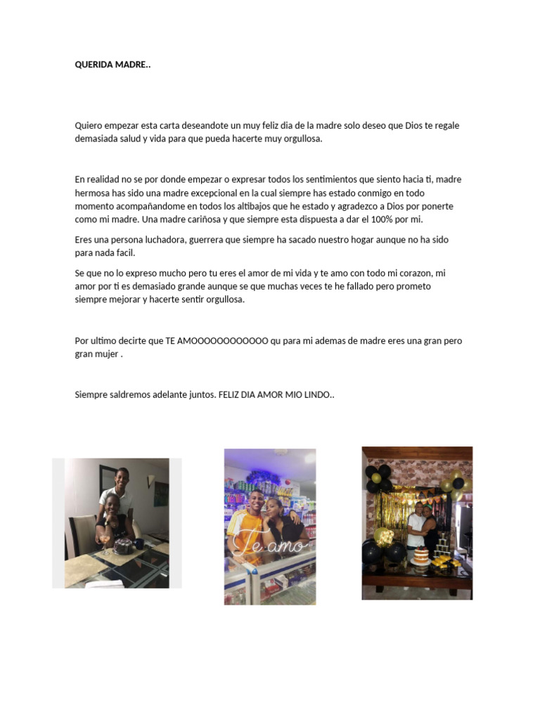 CARTA DE KEVIN | PDF