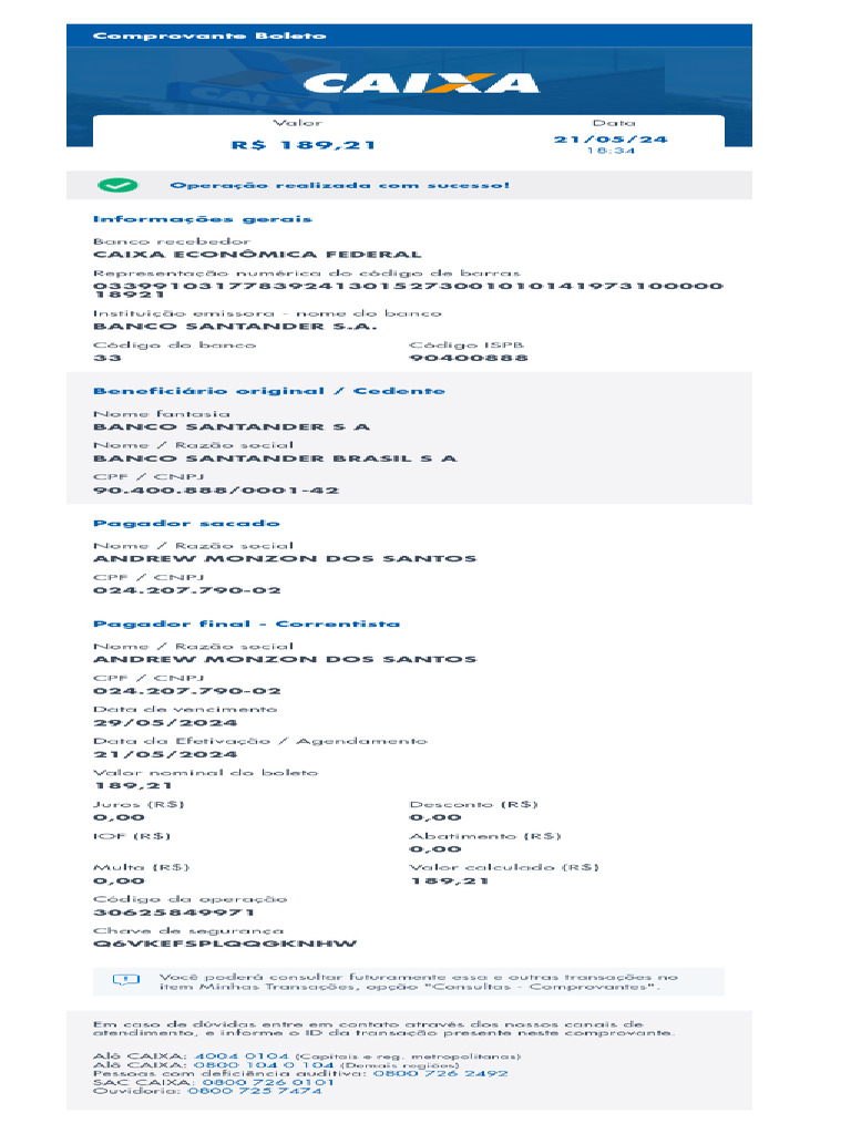 Comprovante2024 05 21 - 183528 | PDF