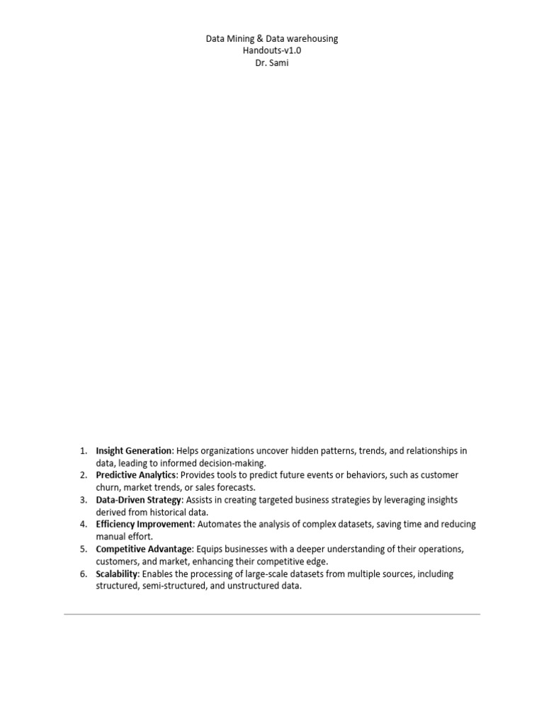DataMining-Handouts1 0 | PDF | Data Mining | Analytics