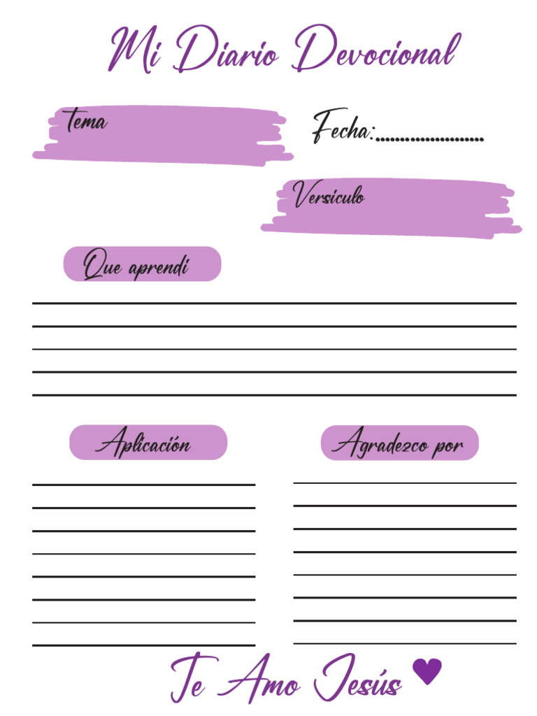 Formato Diario | PDF