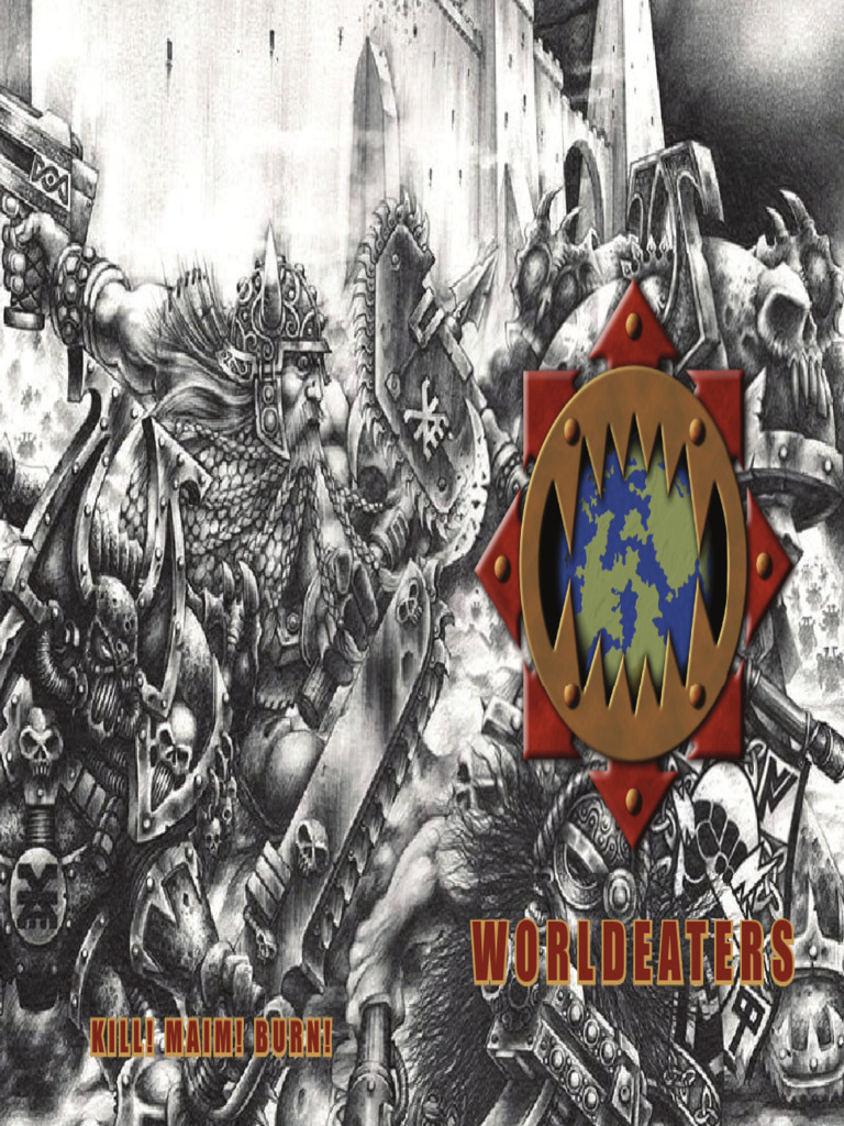 World Eaters Detachment Pocket Codex 8.5x11 Booklet | PDF | Violent ...