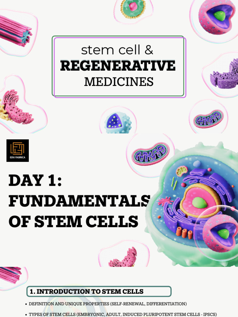 Stem Cell Regen Med | PDF