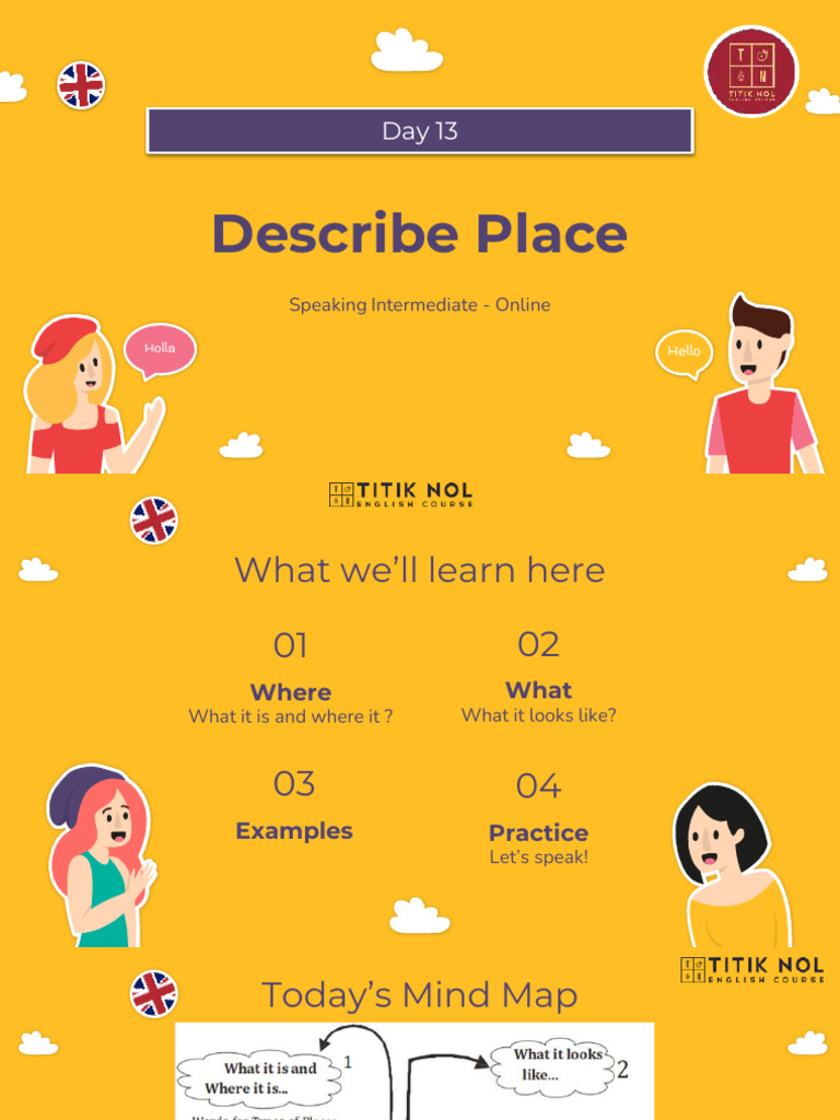 Day 13 Describe Place | PDF | Kyoto