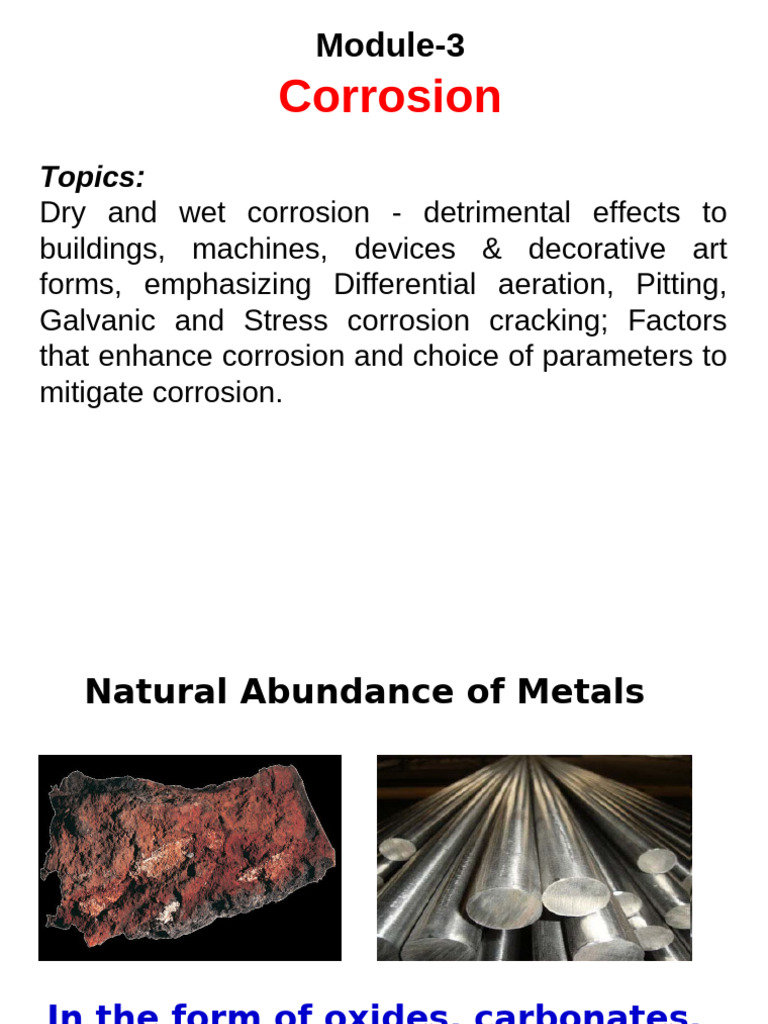 Understanding Corrosion Types and Prevention | PDF | Corrosion ...