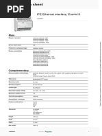 Schneider IFE Communication Module Data | PDF | Transmission Control ...