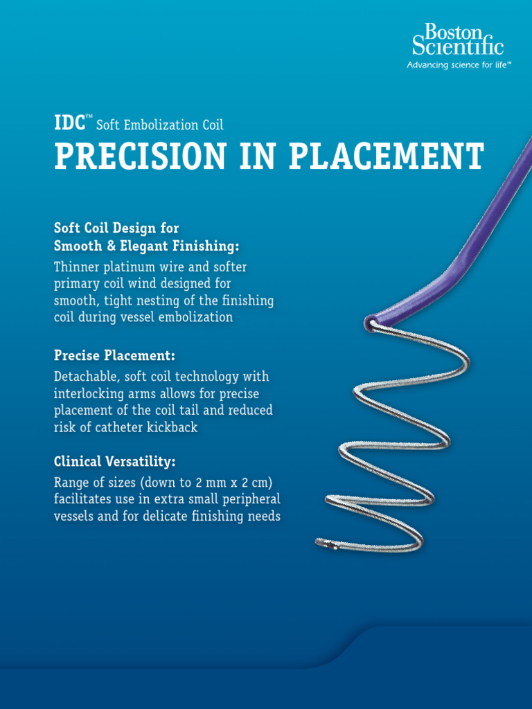 Boston Scientific IDC 18 Soft Brochure - PI 299412 AA | PDF | Blood ...