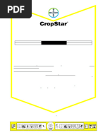 Bula do Fungicida APRON RFC | PDF | Agricultura | Desperdício