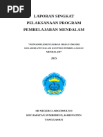 Laporan OJT Pembelajaran Mendalam SD Literasi | PDF