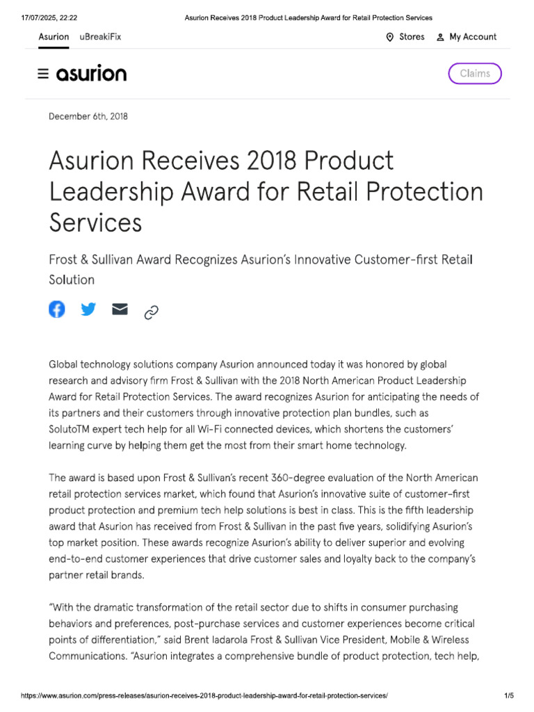 Asurion 3 | PDF