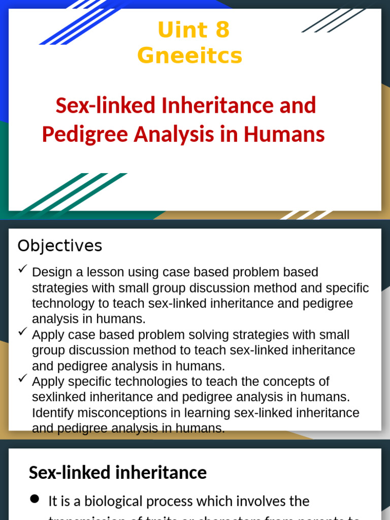 Sex Linked Trait and Pedigry Analysis New PR | PDF | Haemophilia ...