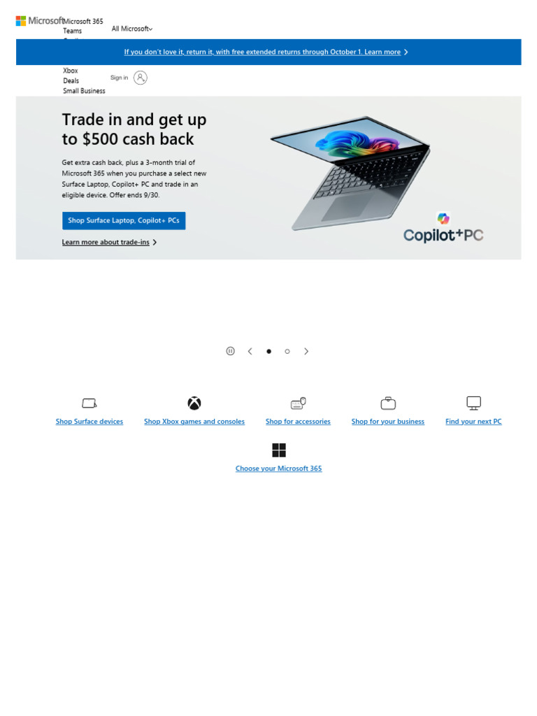 Microsoft - AI, Cloud, Productivity, Computing, Gaming & Apps | PDF | Microsoft | Personal Computers