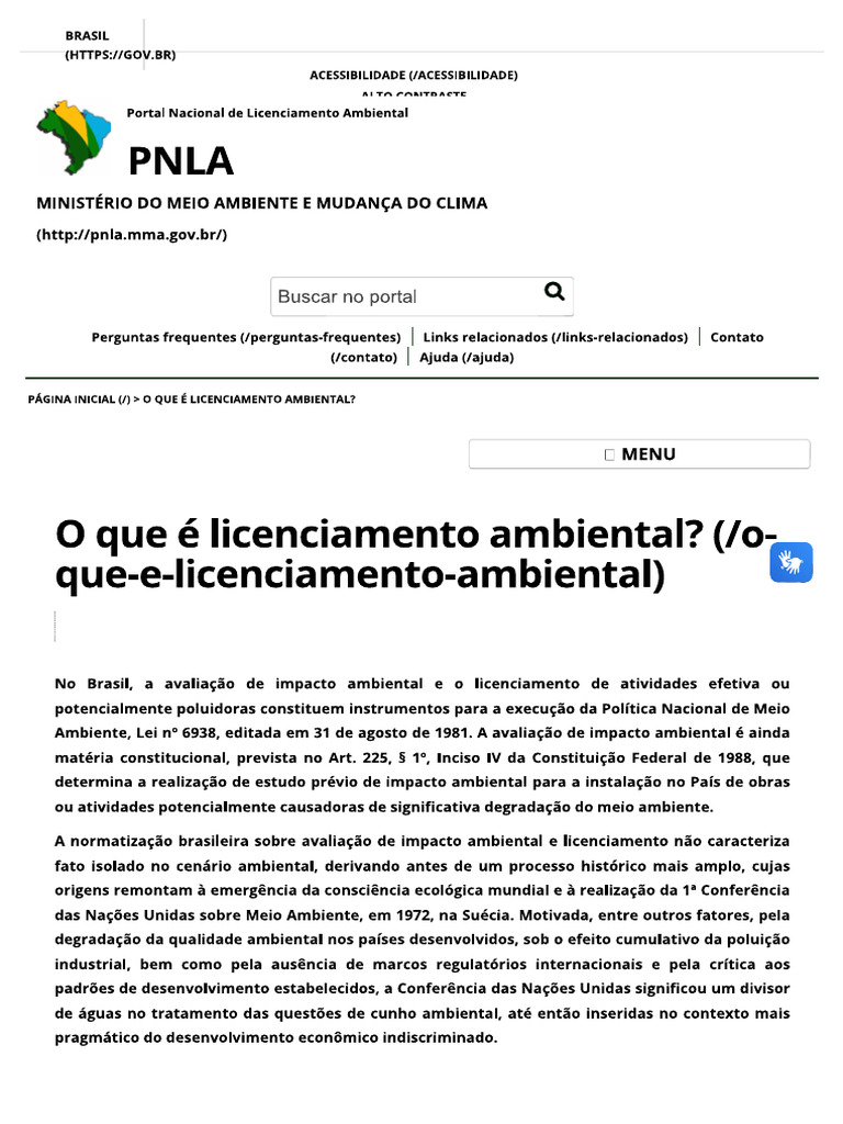 Licen Ambiental Pnla | PDF