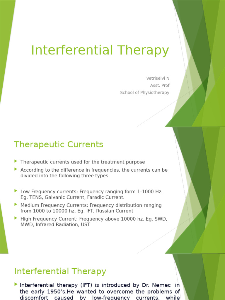 Introduction Interferential Therapy | PDF | Frequency | Hertz
