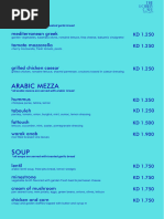 CAVA Menu and Nutrition Information | PDF | Pickling | Coleslaw
