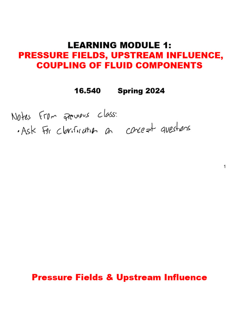 LM1 Pressure Fields 240229 092841 | PDF | Fluid Dynamics | Pressure