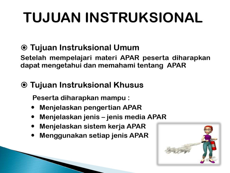 Panduan Lengkap Penggunaan APAR | PDF