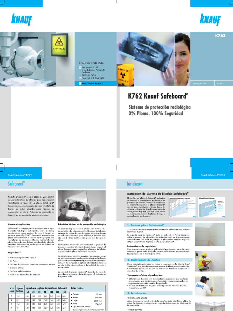Ficha Knauf Safeboard | PDF