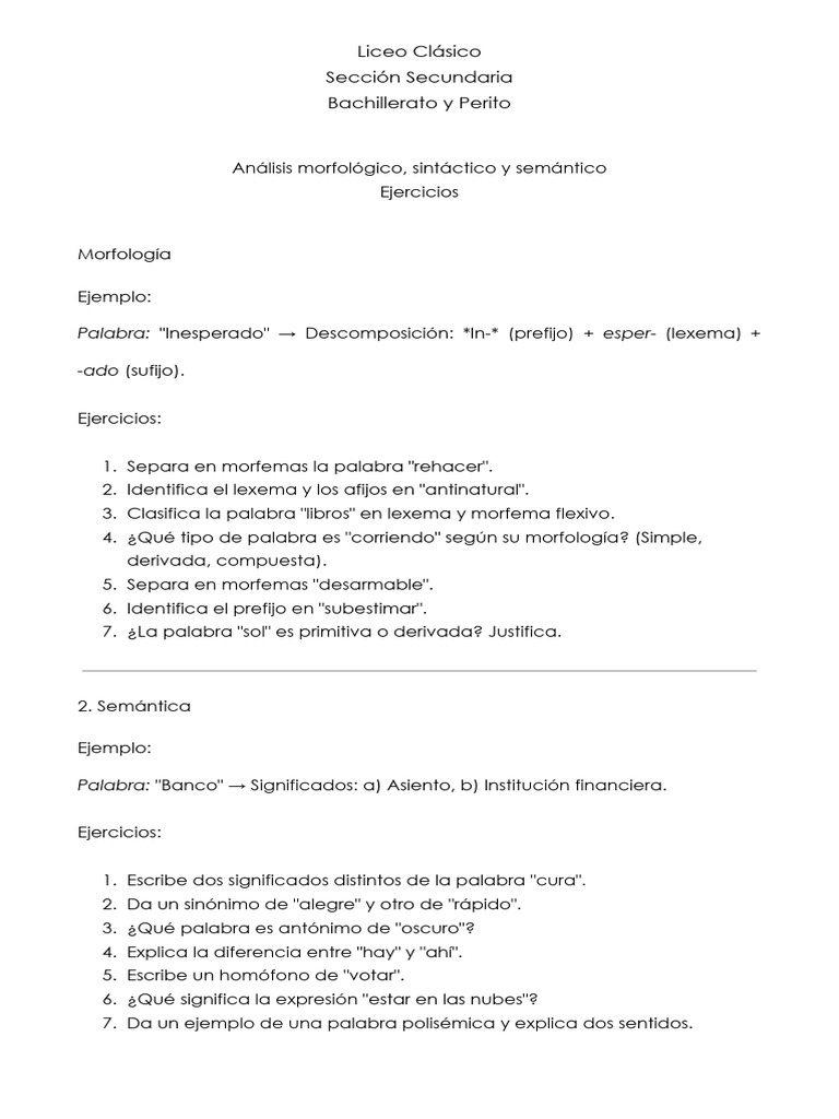 Preu Sintaxias | PDF