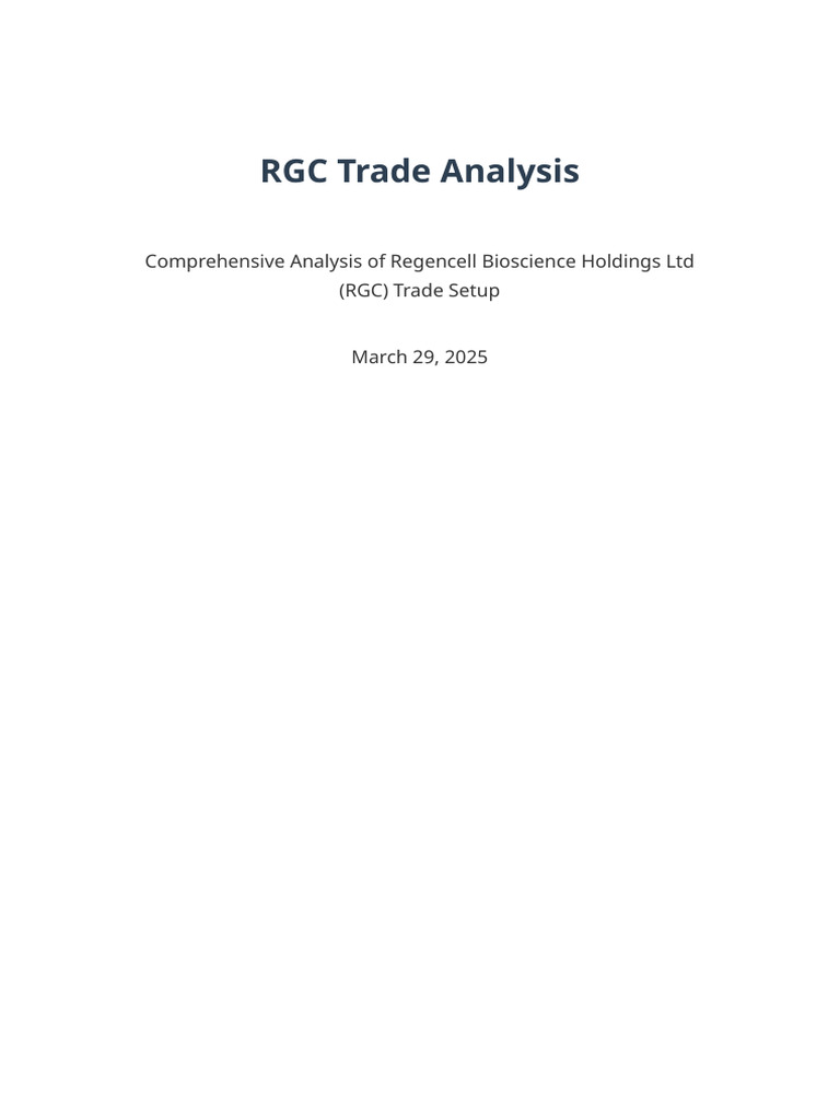 RGC Report | PDF | Financial Economics | Market (Economics)