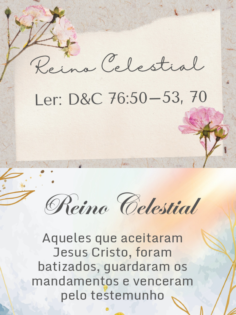 Entendendo o Reino Telestial | PDF