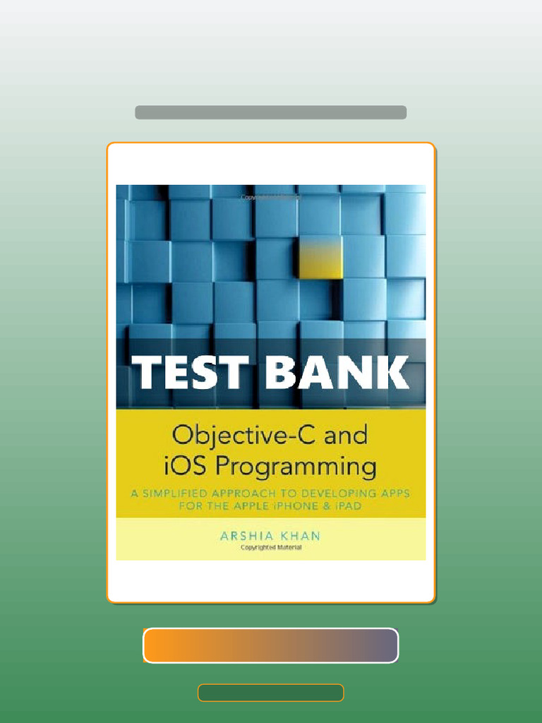 ObjectiveC and IOS Programming A Simplified Approach To Developing Apps For The Apple Iphone and ...